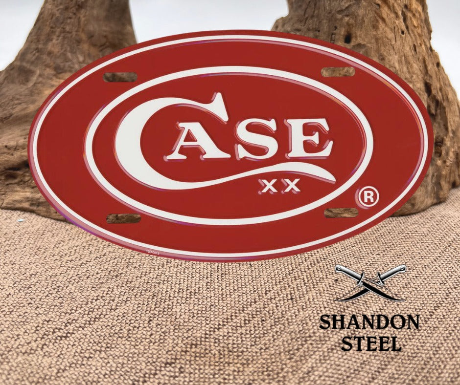Case XX Oval License Plate 52441 – Shandon Steel