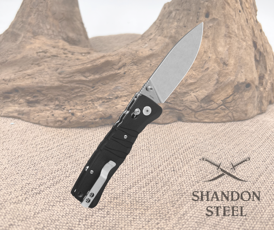 QSP Ripley Glyde Lock Black G10 Handle QS160-A1 – Shandon Steel